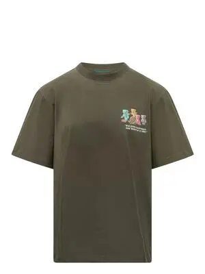 BARROW Graphic-print T-shirt - Green