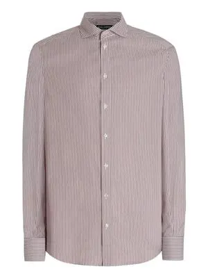Dolce & Gabbana Striped Cotton Martini Shirt Shirts - Multicolor