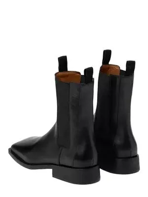 Marsèll Square-toe Chelsea Boots - Black