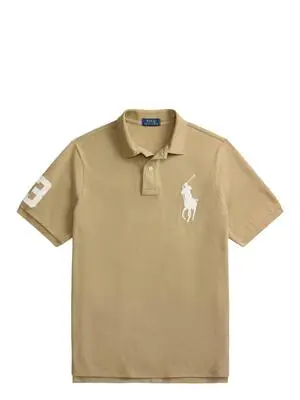 Polo Ralph Lauren Big Pony Mesh Polo Shirt - Brown