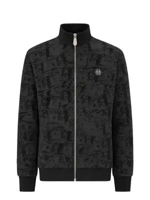PHILIPP PLEIN Philipp Plein Dollar-Print Tracksuit Jacket