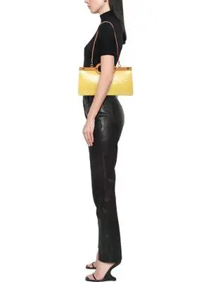 LOUIS VUITTON 2006 Monogram Vernis Roxbury Drive Satchel - Yellow