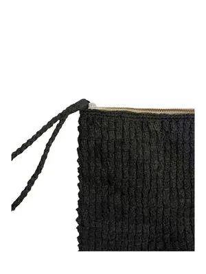 IBELIV IBELIV Club Woven Clutch Bag Black