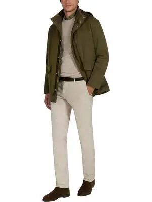 SLOWEAR Zanone Crew-neck Slim-fit Sweater - Neutrals