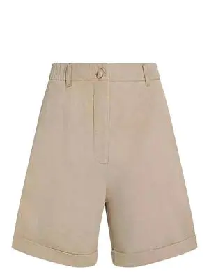 Tommy Hilfiger Elasticated-waistband Chino Shorts - Neutrals
