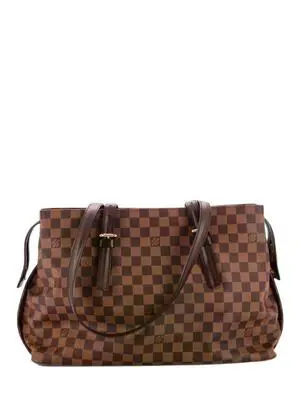 LOUIS VUITTON Chelsea Handbag Damier Tote Bag - Brown
