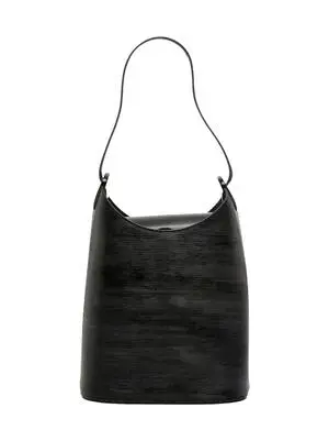 LOUIS VUITTON 2001 Epi Sac Verseau Shoulder Bag - Black