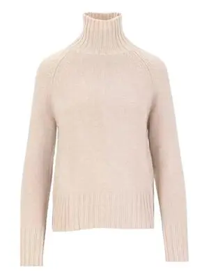 Max Mara Mantova High-neck Raglan-sleeve Sweater - Neutrals