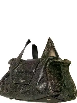 JIMMY CHOO Bar Filo Leather Tote Bag - Black