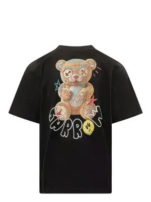 BARROW Graphic-print Crew-neck T-shirt - Black