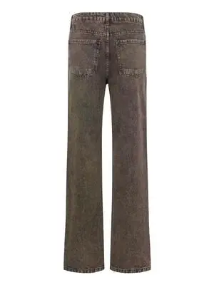 Federica Tosi Mid-rise Wide-leg Jeans - Brown