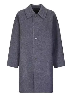 Sofie D'hoore Button-up Single-breasted Coat - Grey