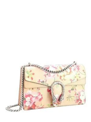 GUCCI Gucci Dionysus Blooms Print Leather Small Shoulder Bag