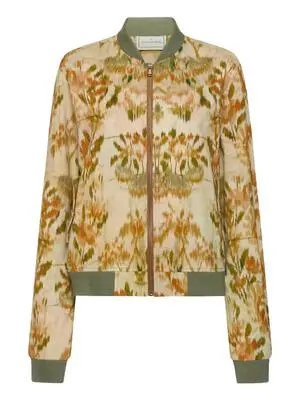 PIERRE-LOUIS MASCIA Amadox Patterned Jacket - Neutrals