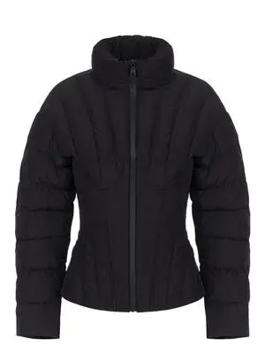 Elisabetta Franchi Short Down Jacket - Black