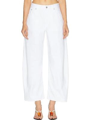 Alaïa Rodeo Round Leg Jeans - Blanc