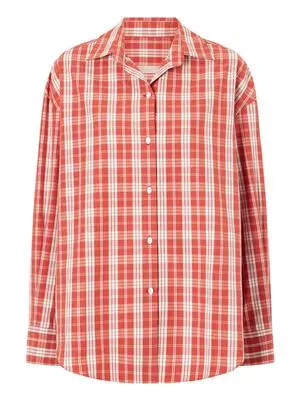 FAITHFULL THE BRAND Faithfull En Vau Checked Cotton Shirt