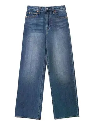 LEVI'S Ribcage Wide-leg Jeans - Blue