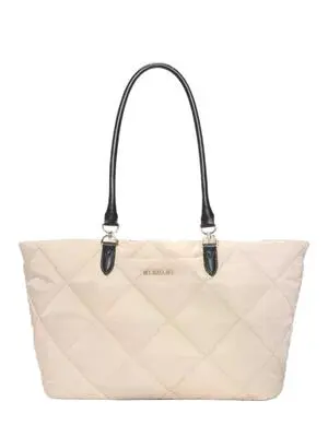 Mz Wallace Medium Madison Quilted Tote Bag - Neutrals