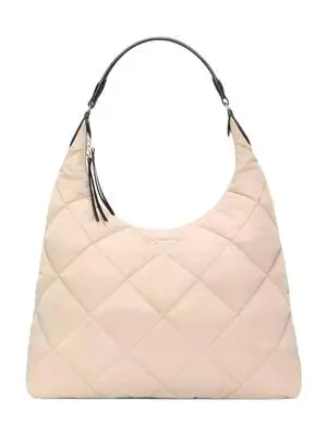 Mz Wallace Madison Quilted Shoulder Bag - Neutrals