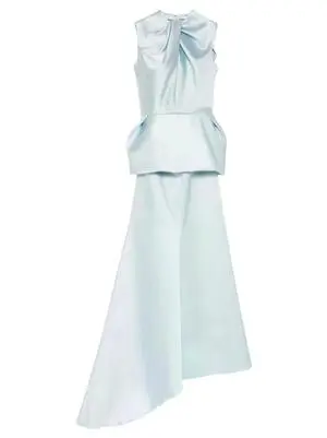 ISABEL SANCHIS Peplum Fishtail Dress Set - Blue