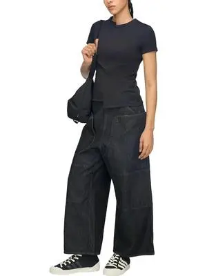 Y3 Fitted Short Sleeve T-shirt - Black