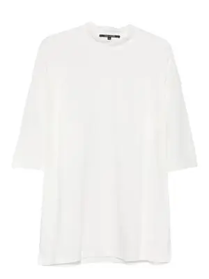 Sofie D'hoore High-neck Oversized T-shirt - White
