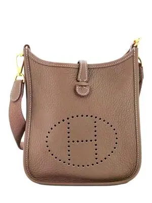 Hermès Evelyne Bag Gen Iii Clemence Tpm Cross Body Bag - Grey