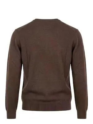DRUMOHR Wool Crew-neck Pullover - Brown