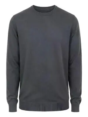 FILERIA Crew-neck Long-sleeve Sweater - Grey