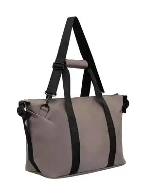 Rains Logo-print Luggage Bag - Grey