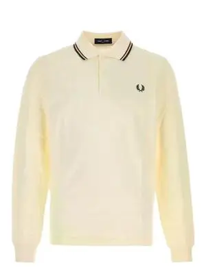 Fred Perry Twin Tipped Polo Shirt - Neutrals