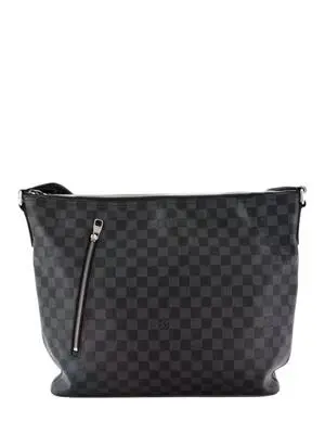 LOUIS VUITTON Damier Graphite Mick Messenger Bag - Black