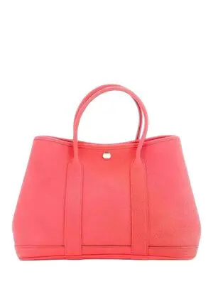 Hermès Garden Party Leather 30 Tote Bag - Pink