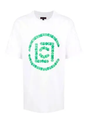 CLOT Button-logo Short-sleeve T-shirt