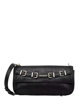 Guess Buckle-detail Shoulder Bag - Black