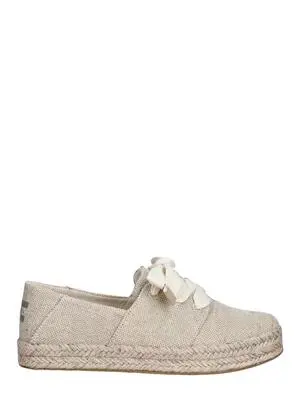 Toms Carolina Lace-up Espadrilles - Neutrals