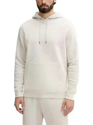 Under Armour Icon Logo-embroidered Pouch-pocket Hoodie - White