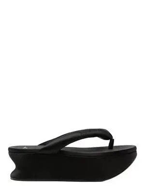 Balenciaga Gaeta Platform Sandals - Black