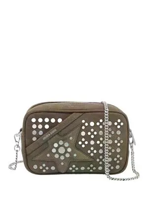 GOLDEN GOOSE Star Studded Cross Body Bag - Brown