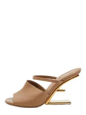 Fendi First Heeled Sandals - Neutrals