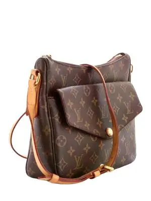LOUIS VUITTON Mabillon Monogram Canvas Cross Body Bag - Brown