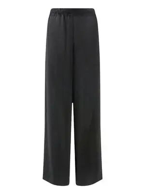 VINCE Lace-Trim Palazzo Trousers