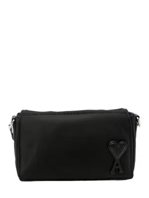 AMI Paris Marcel Nylon Camera Bag - Black