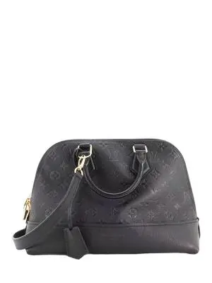 LOUIS VUITTON Monogram Empreinte Leather Neo Alma Pm Shoulder Bag - Black