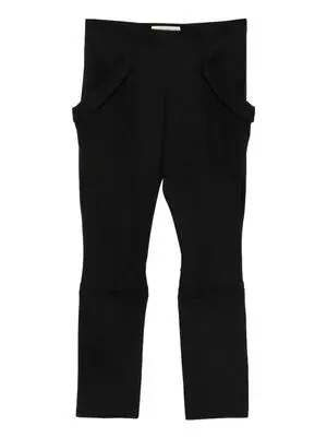 Balenciaga 2000s Side-pocket Trousers - Black
