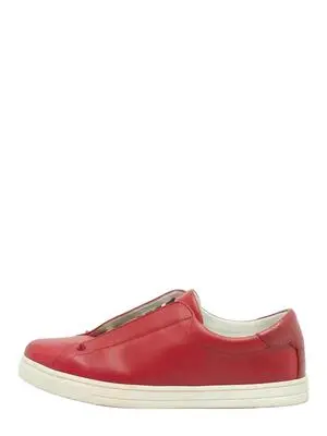 Fendi Fendi Rockoclick FF Slip-On Sneakers Red