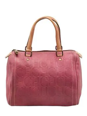 Carolina Herrera Small Andy Satchel Bag - Pink