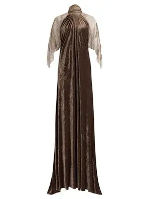 RALPH LAUREN Velour Willow Gown