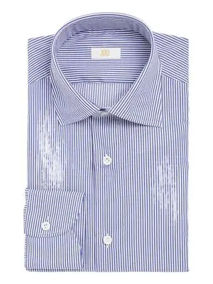 100HANDS Cotton Bengal Stripe Shirt - Navy